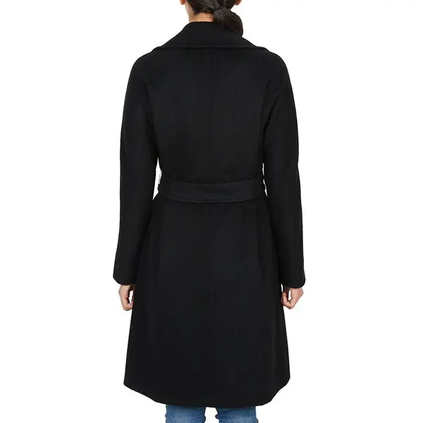 Max Mara Dravenna Belted Coat - Black