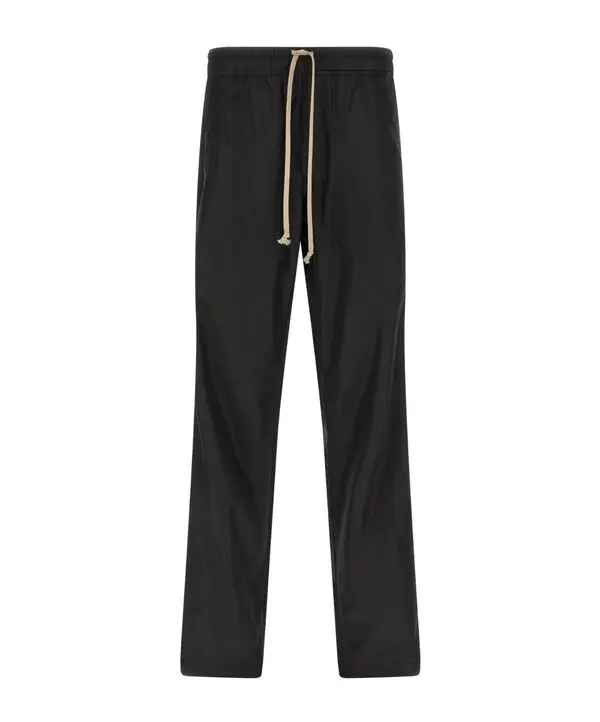Moncler Rick Owens Drawstring Straight Leg Pants