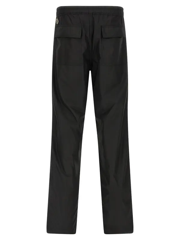 Moncler Rick Owens Drawstring Straight Leg Pants