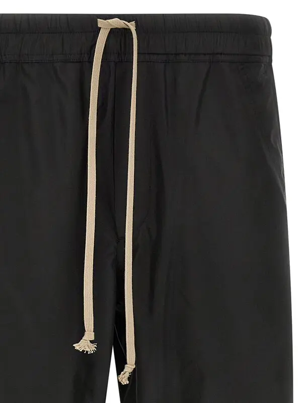 Moncler Rick Owens Drawstring Straight Leg Pants
