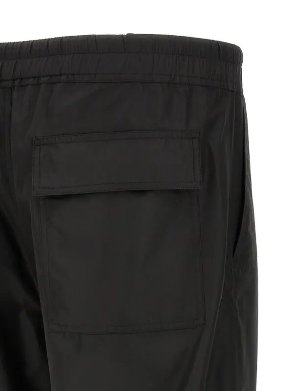 Moncler Rick Owens Drawstring Straight Leg Pants