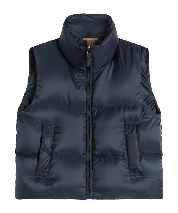 Max Mara Padded Gilet - Night Blue
