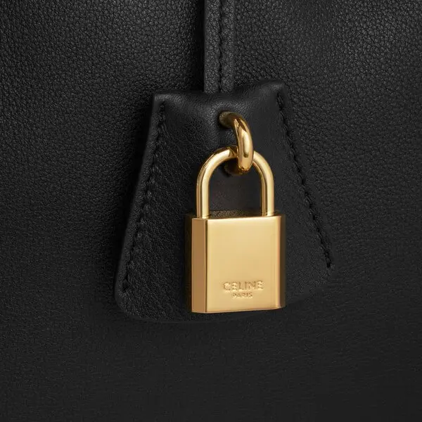 Celine Medium Anita Bag In Supple Calfskin - Black