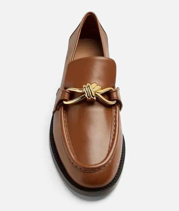 Bottega Veneta Astaire Slip-on Loafers - Brown