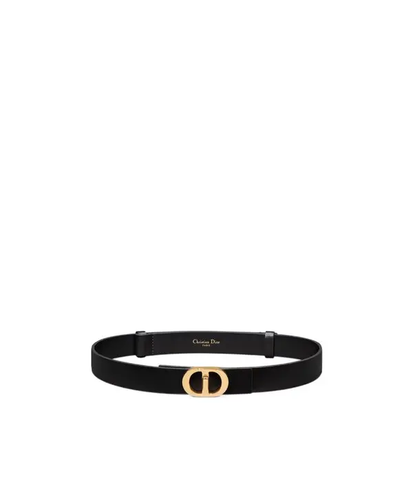 Dior 30 Montaigne Avenue Belt - Black