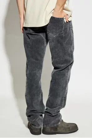 Isabel Marant Étoile Corduroy Washed-effect Straight-leg Jeans