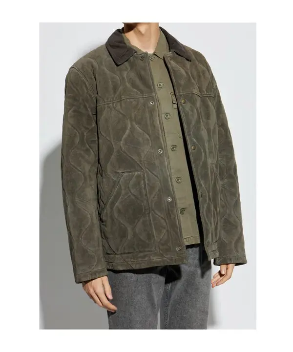 ALLSAINTS Quilted Oversized Jacket