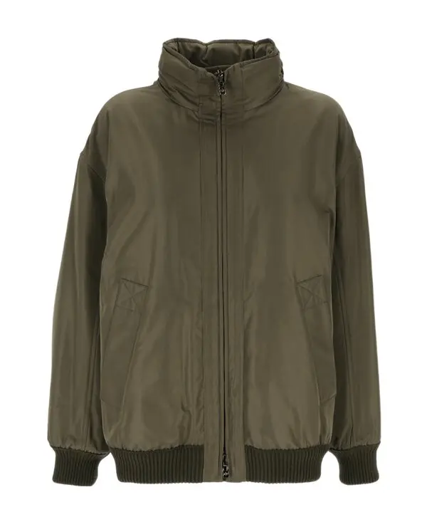 Loro Piana Stand Collar Double-sided Zipper Jacket - No