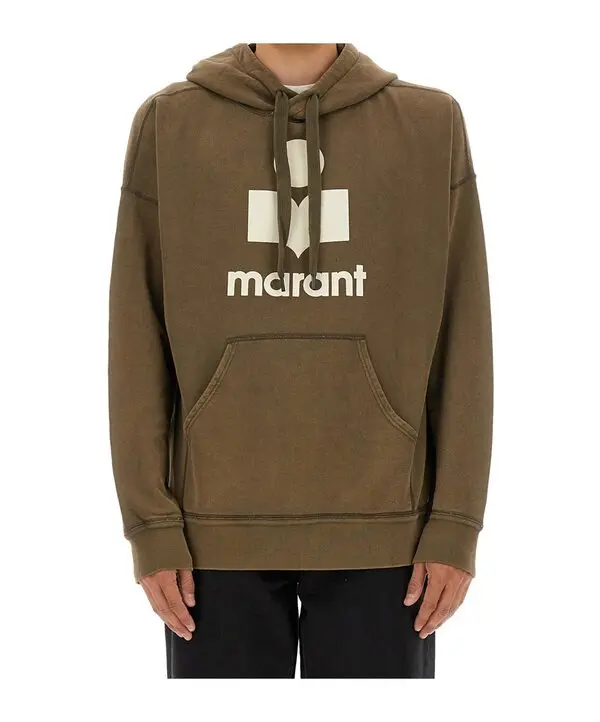 Isabel Marant Étoile Drawstring Hoodie - Brown