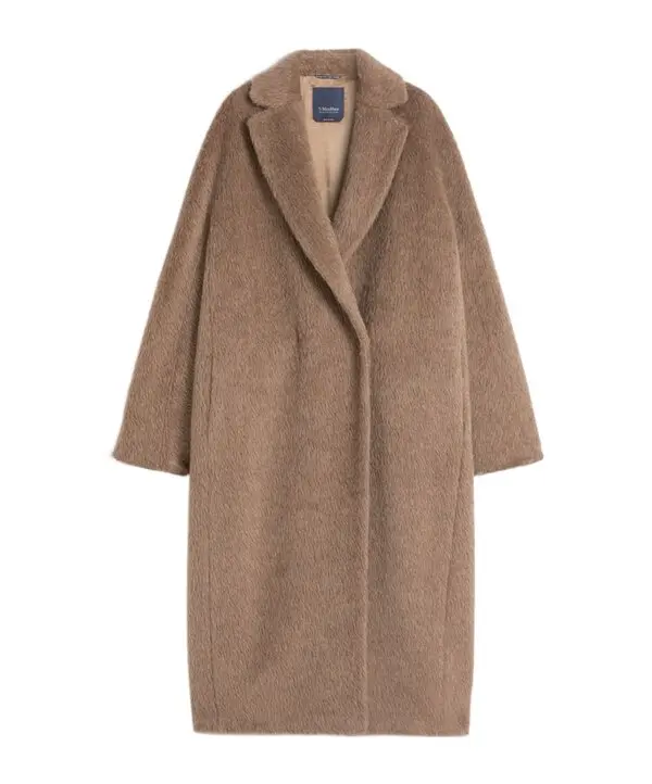 Max Mara Giorgia Long-sleeved Coat - Brown