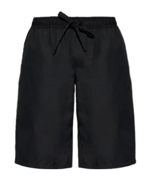 Dolce & Gabbana Heraldic Patch Relaxed Fit Shorts