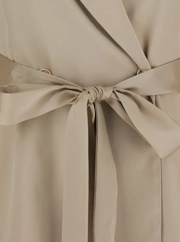 P.a.r.o.s.h Belted Blazer - Nude