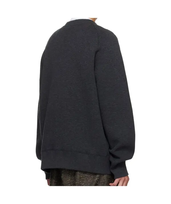 Sacai Long-sleeved Crewneck Sweatshirt