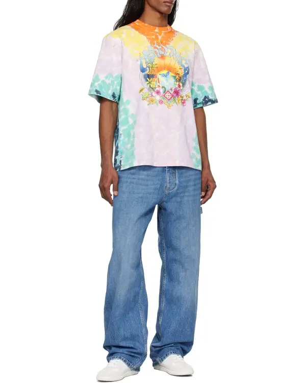 Casablanca Surf Trip Tie Dye T-shirt - Lavender