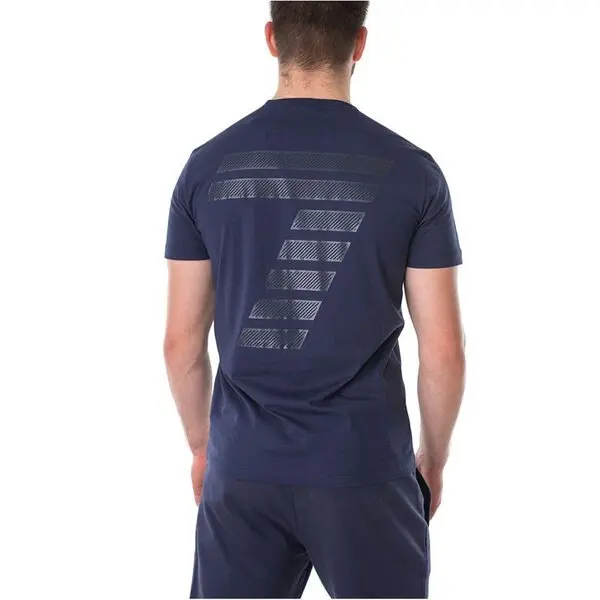 EA7 Round Collar Logo T-shirt