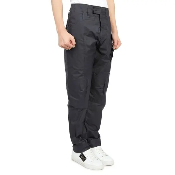 Dior Navy Blue Waxed Cotton Poplin Cargo Pants - Dark Blue