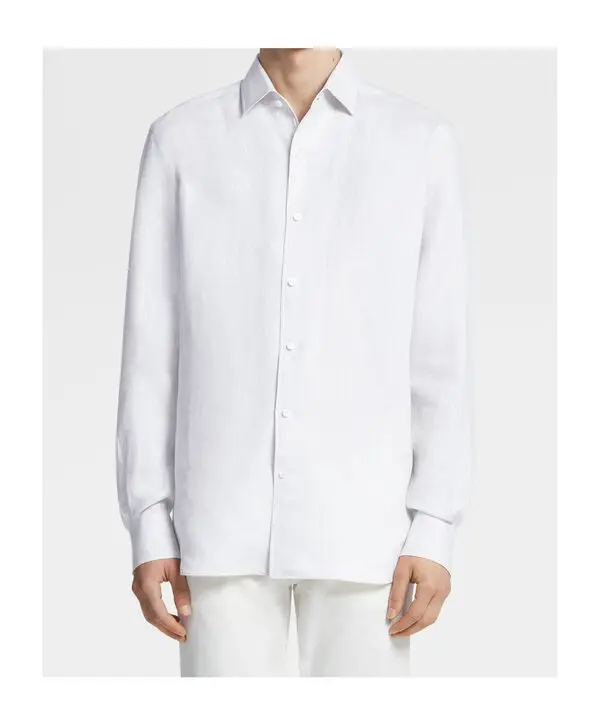 Zegna Buttoned Long-sleeved Shirt - No