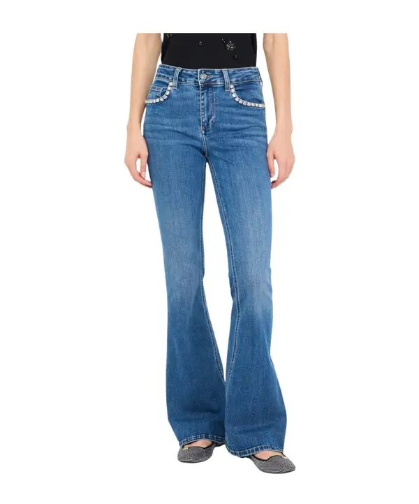 Liu Jo High-rise Flared Jeans - Blue