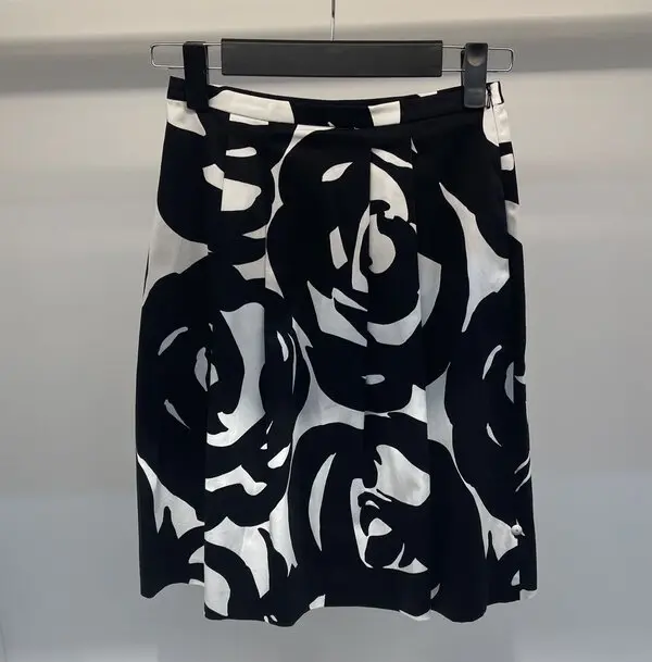 Max Mara Patterned Midi Skirt