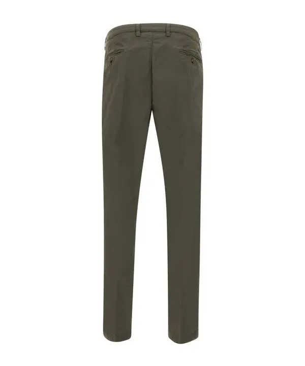 BRIGLIA 1949 Slim Fit Stretch Pants - Green