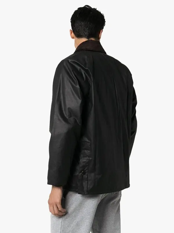 Barbour Bedale Waxed Jacket - Black