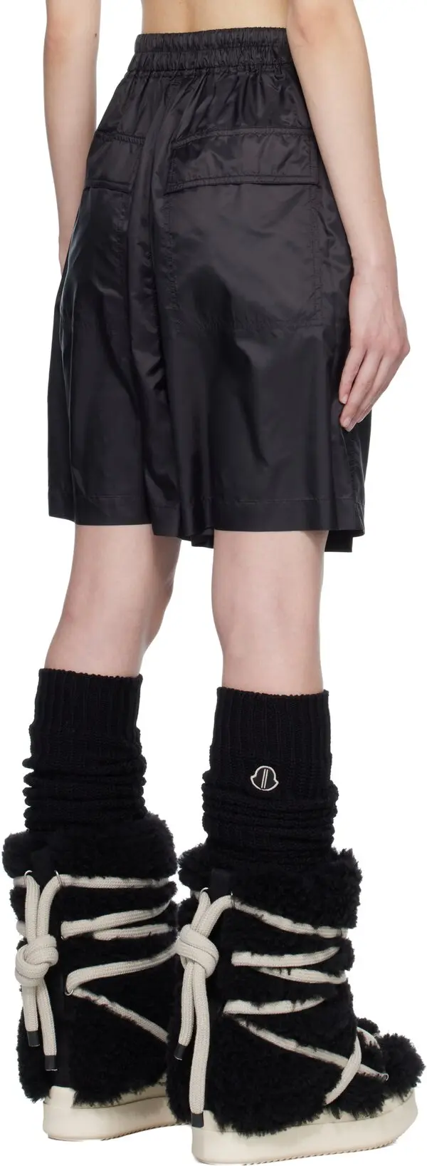Moncler Logo Embroidered Drawstring Shorts