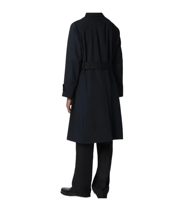 LARDINI Belted Trench Coat