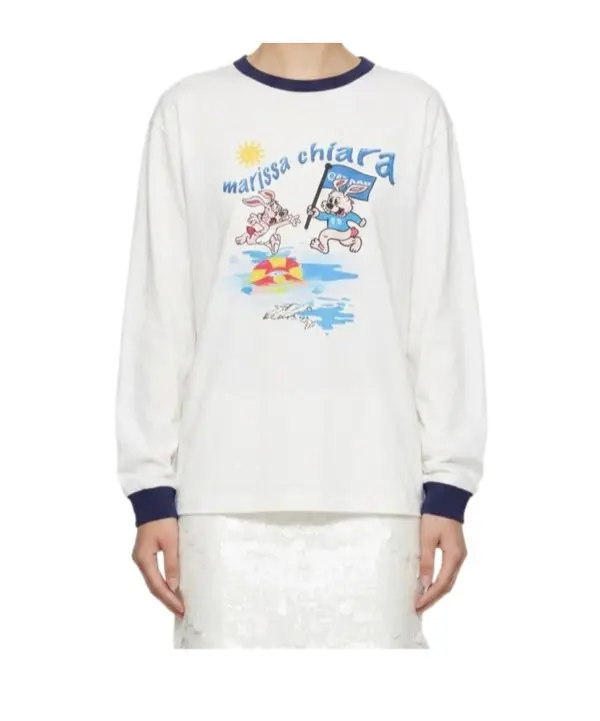 Marissa Chiara Long-sleeved T-shirt - White