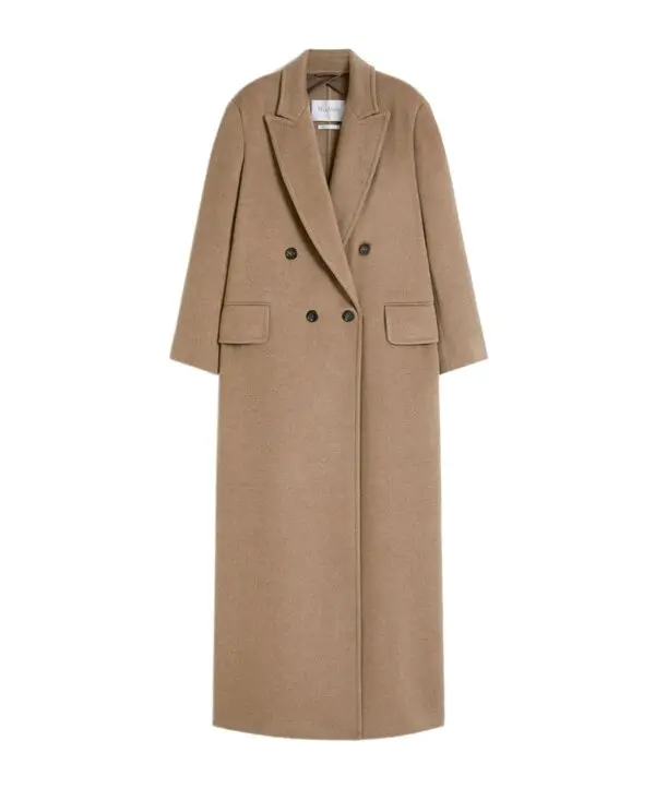 Max Mara Armonia Double-breasted Coat - Hazelnut