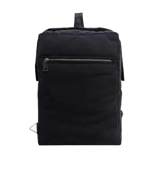 Bottega Veneta Zip Backpack - Black