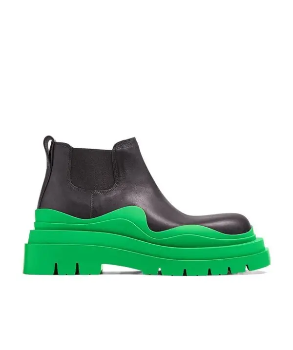 Bottega Veneta Chelsea Boots - Green