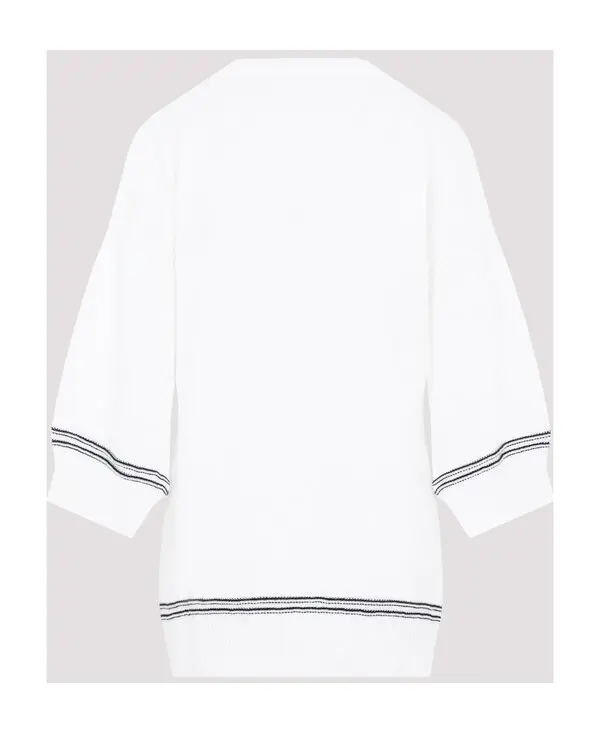 Marni Logo Intarsia Knitted Crewneck Jumper