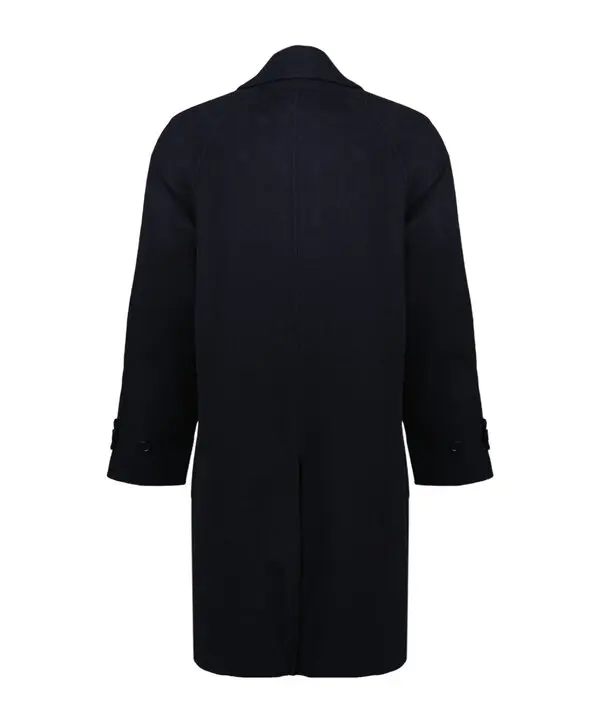Officine Générale Bryce Single-breasted Coat - Black