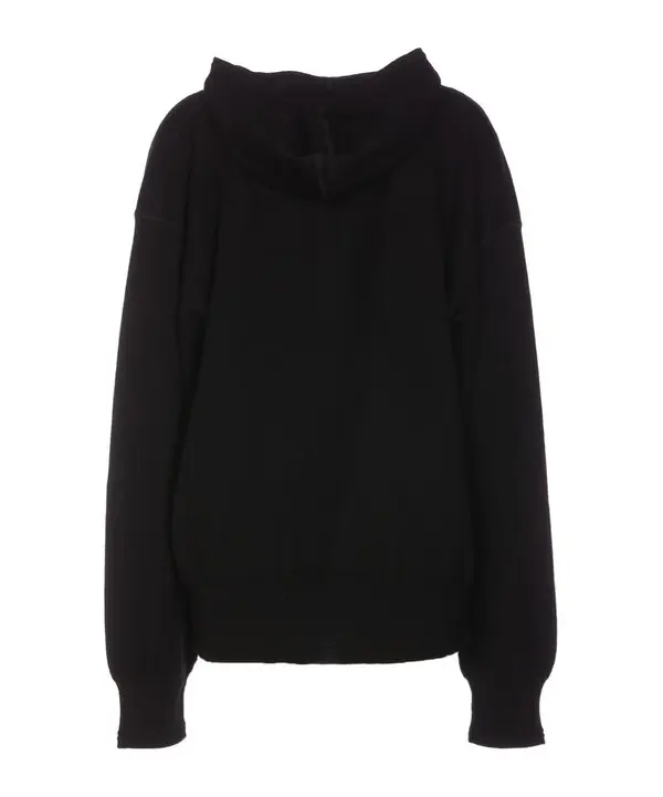 Burberry Half-zip High-neck Knitted Jumper