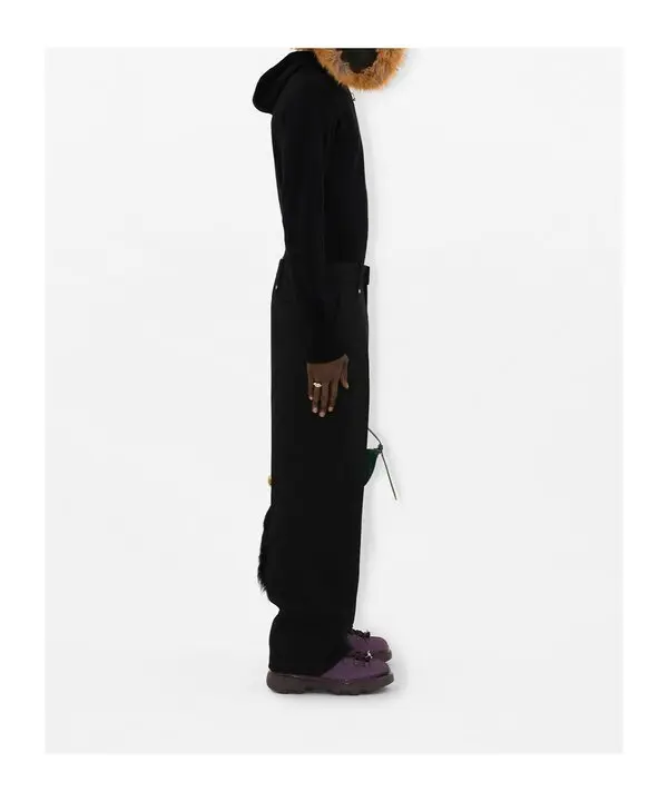 Burberry Half-zip High-neck Knitted Jumper