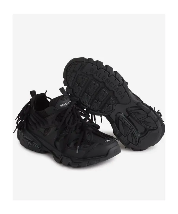 Balenciaga Track Lace-up Sneakers - Black