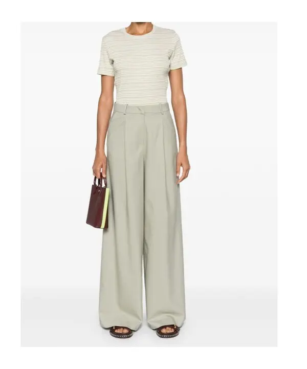 Filippa K Striped Ribbed Short Sleeve T-shirt