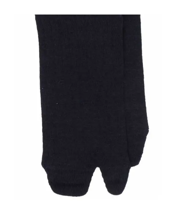 MAISON MARGIELA Tabi Toe Rib Knitted Socks - Black