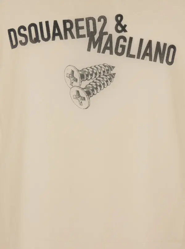 Dsquared2 Logo Printed Sleeveless Top