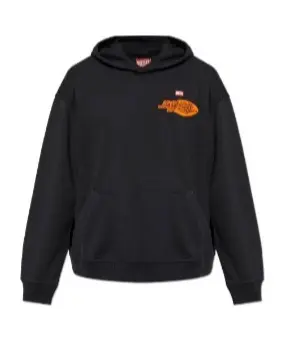 DIESEL® Graphic Print Hooded Sweatshirt