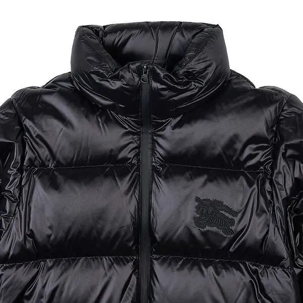 Burberry Quilted Puffer Jacket With Equestrian Knight Design