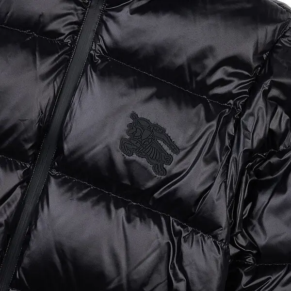 Burberry Quilted Puffer Jacket With Equestrian Knight Design