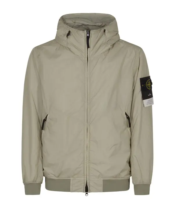 Stone Island Zip-up Hooded Jacket