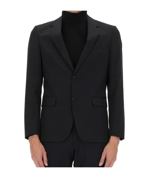 Hugo Boss Single-breasted Jacket - Black
