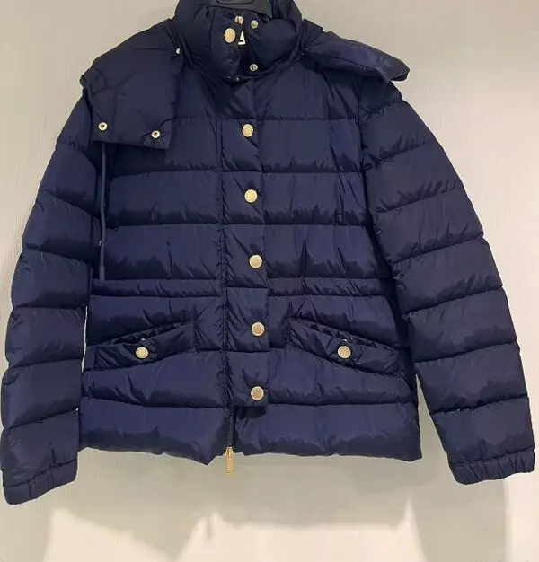 Max Mara Long Sleeve Puffer Coat With Drawstring Waist