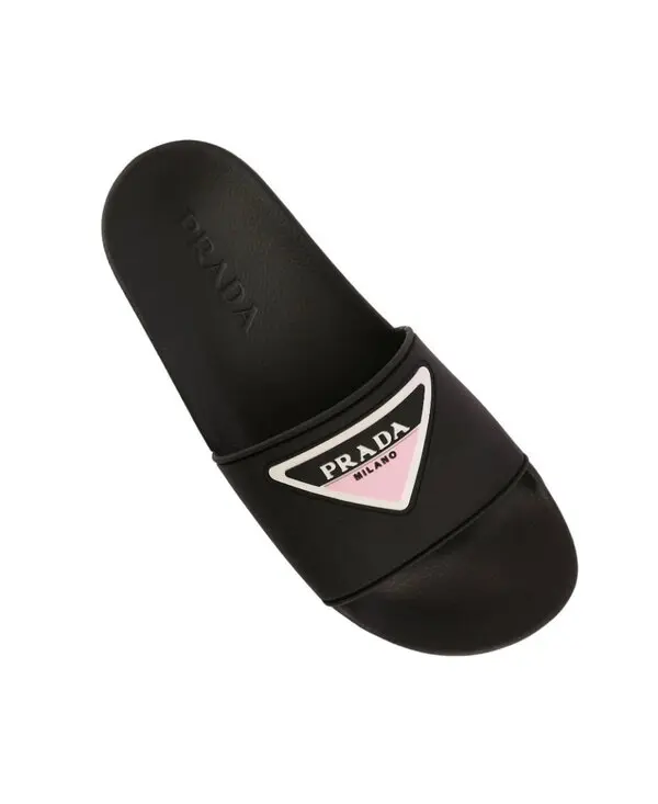 Prada Logo Flip-flops