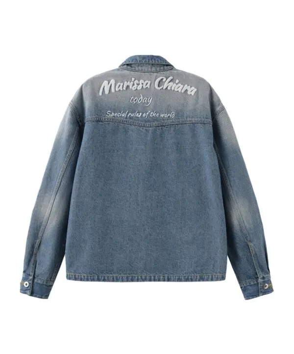 Marissa Chiara Long-sleeved Denim Jacket