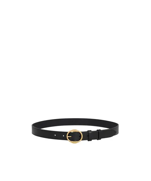Celine Medium Twin Triomphe Belt In Vintage Calfskin