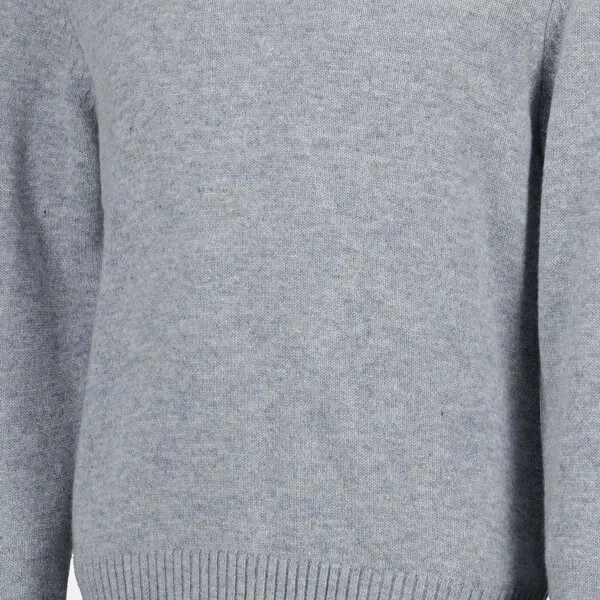 Officine Générale Crew Neck Long Sleeve Sweater - Gray