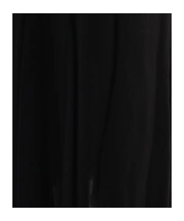 Chloé Pleated Chiffon Midi Skirt